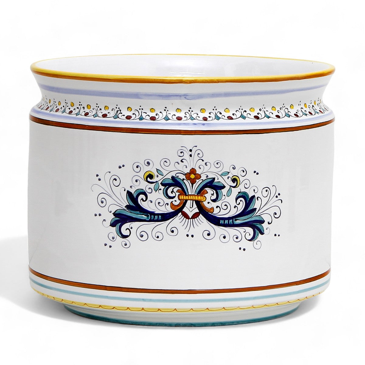 Home / Products / RICCO DERUTA: Cylindrical Cover Pot Ricco Deruta ...