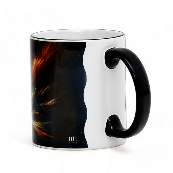 Home / Products / SUBLIMART: Fiery Swirl Mug - by RC Italian Design