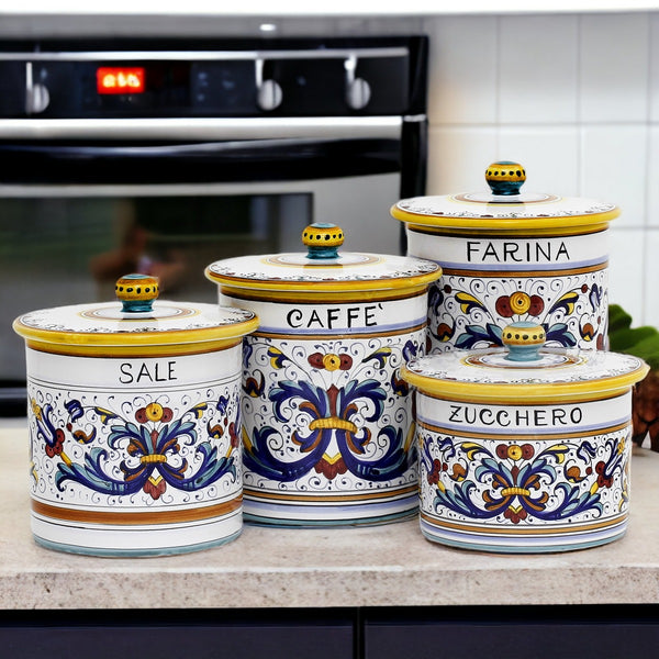 Home / Products / RICCO DERUTA DELUXE: Canister Set with Ceramic Lid ...