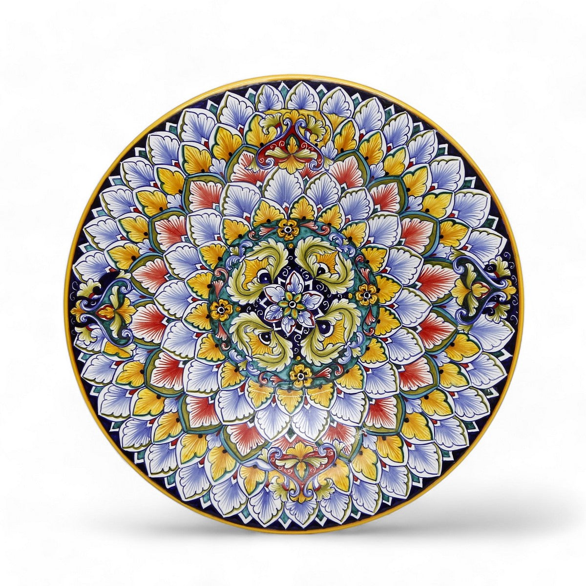 DERUTA MAJOLICA: Medium Luxury wall plate featuring a Deruta "Penne di ...