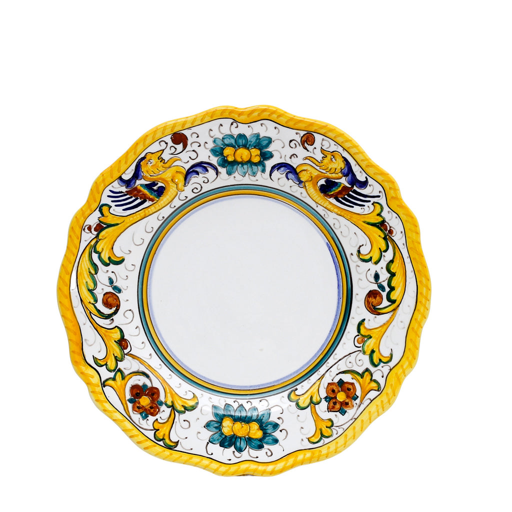 RAFFAELLESCO CLASSICO: Salad plate fluted rims - Artistica.com