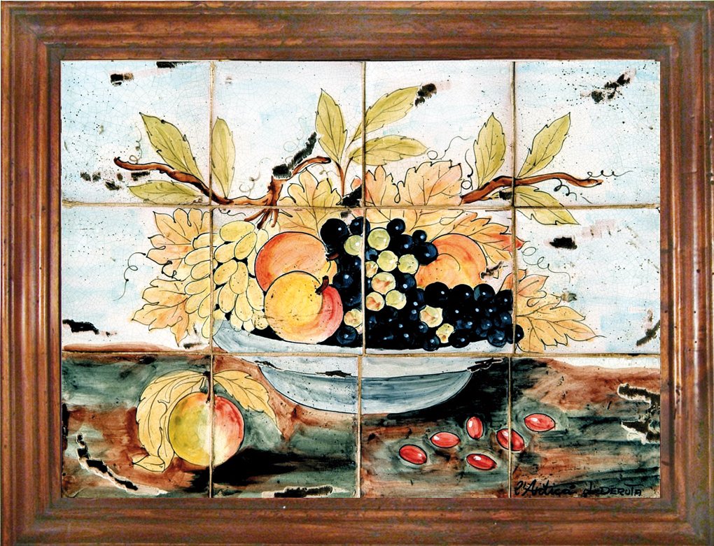 Painted Ceramic Picture Frames
